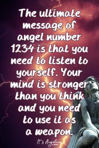 Angel Number 1234 Meaning: Expect Spiritual Awakening - It's Angelica