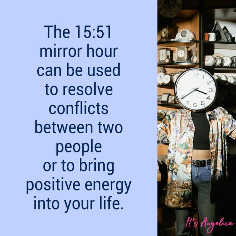 Seeing Reversed 15:51 Mirror Hour: Prosperity and Abundance - It's Angelica